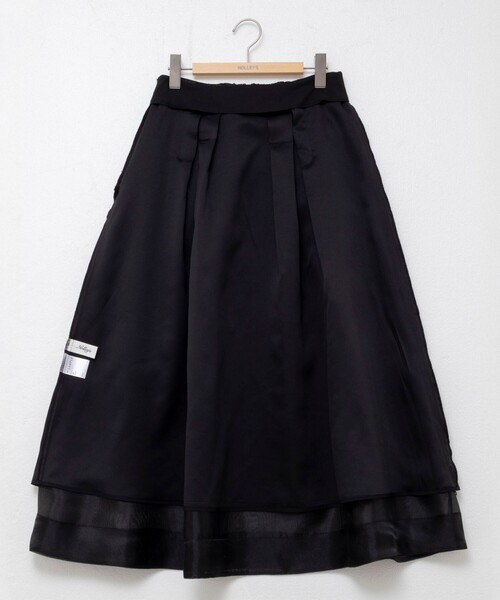 ウォッシャブルオーガンジーフレアスカート（スカート）｜NOLLEY'S