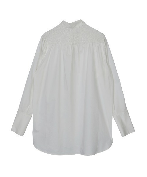 AMERI（アメリ）の「SHIRRING SHOULDER OVER SHIRT（シャツ/ブラウス）」 - WEAR