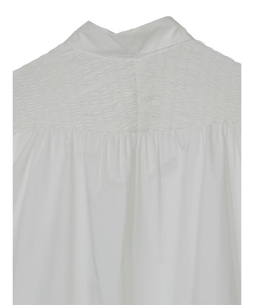 AMERI（アメリ）の「SHIRRING SHOULDER OVER SHIRT（シャツ/ブラウス）」 - WEAR