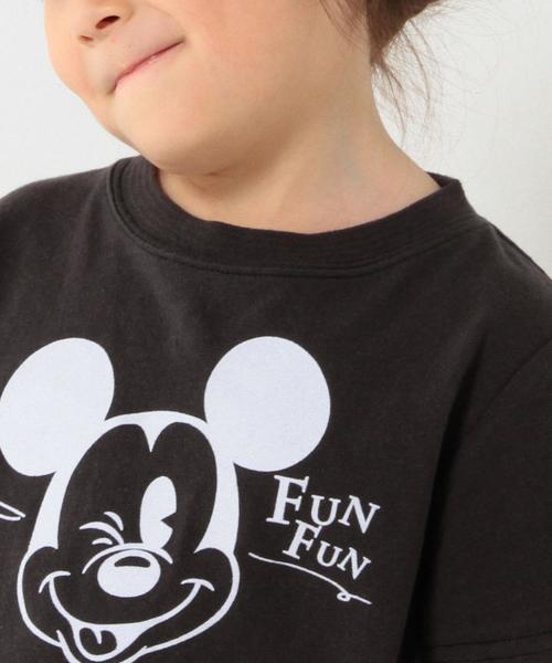 coen（コーエン）の「【coen kids】コーエン限定Disney(ディズニー)Tシャツ(FUN MICKEY)（100～150cm)（T ...
