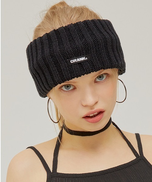CRANK（クランク）の「『CRANK/クランク』WIDE HAIR BAND/ワイド ヘアーバンド（ヘアバンド）」 - WEAR