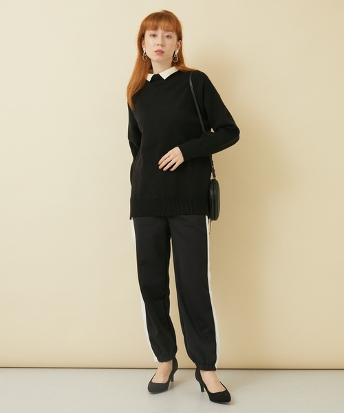 SUGAR ROSE（シュガーローズ）の「SUGAR ROSE 2枚衿ニット（ニット/セーター）」 - WEAR