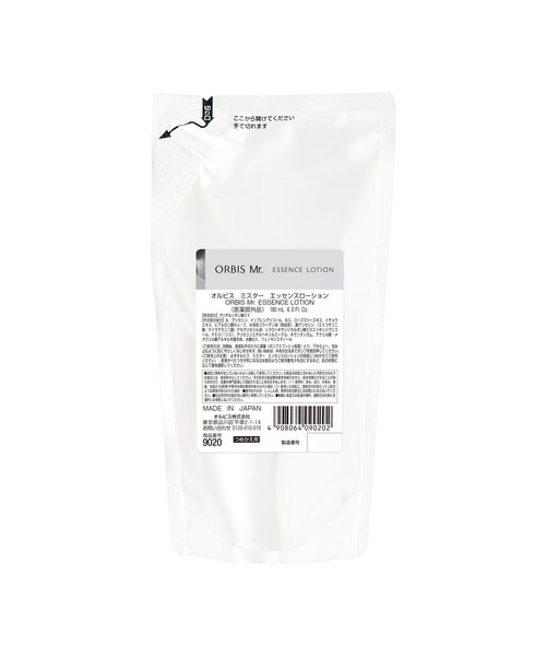 ORBIS Mr. ミスターエッセンスローション つめかえ用 180mL[医薬部外品]（化粧水）｜ORBIS Mr.（オルビスミスター）のファッション通販 - ZOZOTOWN