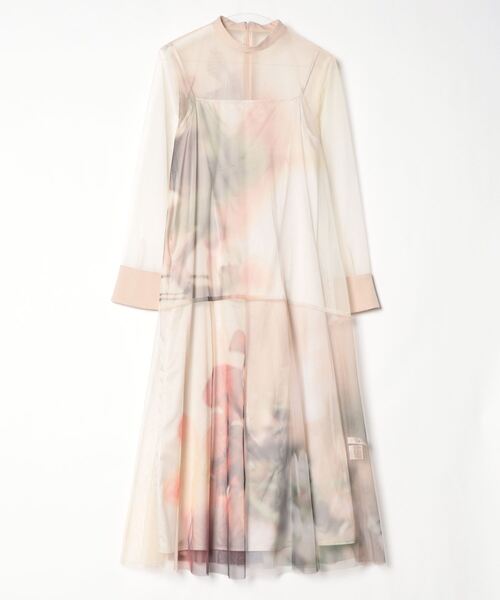 【ブランド古着】SPRING MORNING COLLAB 長袖ワンピース【SAYO NAGASEコラボ】（ワンピース）｜Ameri（アメリ）のファッション通販 - ZOZOUSED