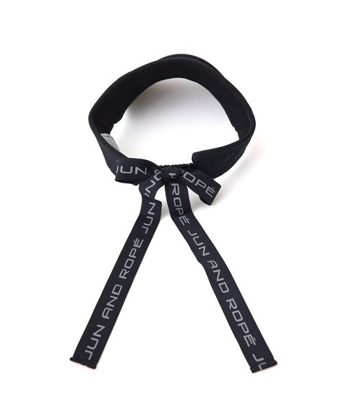 JUN&ROPE'（ジュンアンドロペ）の「【WEB限定】【2WAY】ロゴ入りリボン付きバイザー（サンバイザー）」 - WEAR