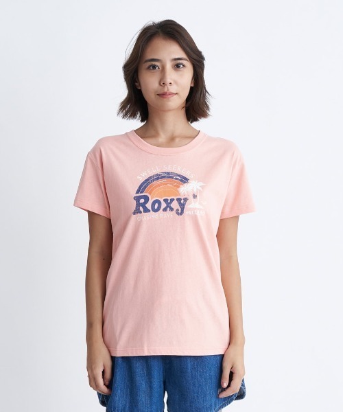 【セール】SWELL SEEKERS TEE /ロキシーフロントデザイン半袖シャツ（Tシャツ/カットソー）｜ROXY（ロキシー）のファッション通販 - ZOZOTOWN