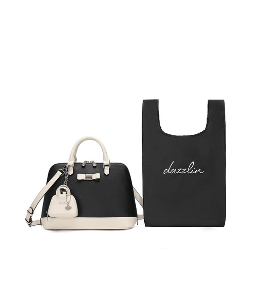 dazzlin/ダズリン】バレッタリボン エコバッグ入バッグチャーム付