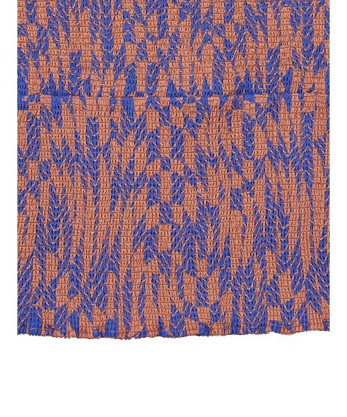 AMERI（アメリ）の「GEOMETRIC PATTERN SHIRRING TOP（ニット/セーター）」 - WEAR