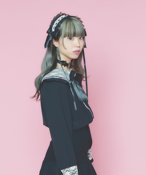 WEGO（ウィゴー）の「WEGO/【一部店限定】タックフリルヘッドドレス（ヘアバンド）」 - WEAR