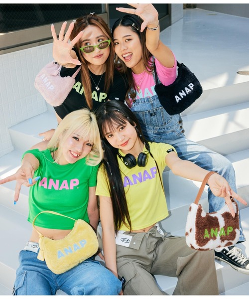 ANAP GiRL（アナップガール）の「ANAP×ANAPGIRL×ねおがるファーBAG（バックパック/リュック）」 - WEAR