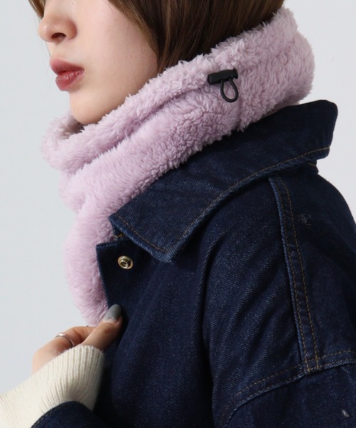 moz（モズ）の「moz ﾎﾞｱﾈｯｸ（ネックウォーマー/スヌード）」 - WEAR