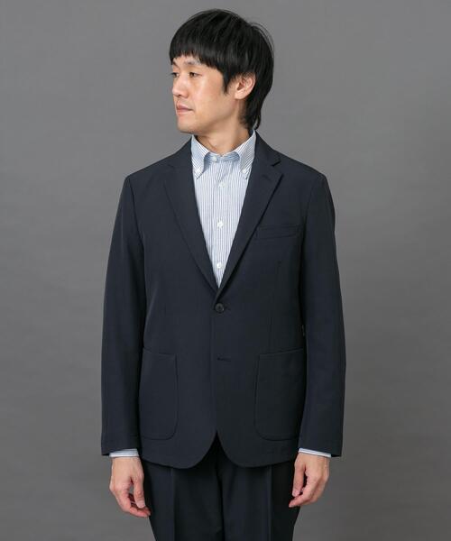 セール】LIFE STYLE TAILOR 4WAYストレッチメランジジャケット（スーツ