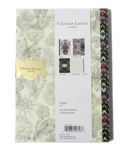 nano・universe（ナノユニバース）の「Christian Lacroix(クリスチャン ラクロワ)/ A5 Notebook ...