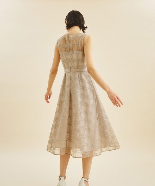GRACE CONTINENTAL（グレースコンチネンタル）の「シャイニーembドレス（ドレス）」 - WEAR