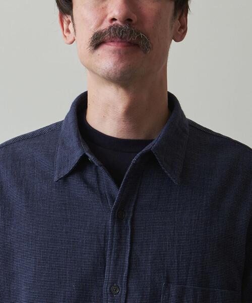 Steven Alan（スティーブンアラン）の「＜Steven Alan＞ VIN/NEL REGULAR COLLAR BOX SHIRT ...