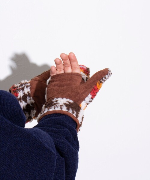 PENDLETON（ペンドルトン）の「【PENDLETON/ペンドルトン】BOA MITTEN ボアミトン 手袋 フリース（手袋）」 - WEAR