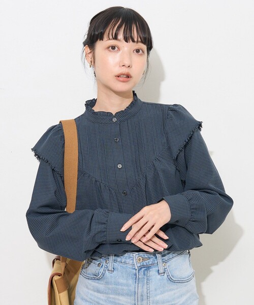 【セール/ブランド古着】長袖ブラウス（シャツ/ブラウス）｜FREAK'S STORE（フリークスストア）のファッション通販 - ZOZOUSED