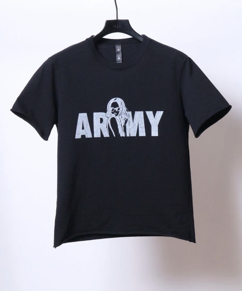 wjk（ダヴルジェイケイ）の「lady ARMY cut&sewn（Tシャツ/カットソー）」 - WEAR