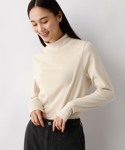 GLOBAL WORK（グローバルワーク）の「Beauteeハイネック長袖WARM/295696（Tシャツ/カットソー）」 - WEAR