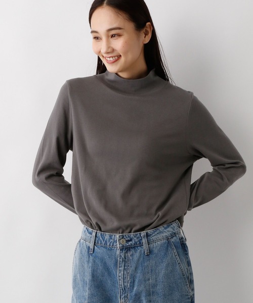 GLOBAL WORK（グローバルワーク）の「Beauteeハイネック長袖WARM/295696（Tシャツ/カットソー）」 - WEAR