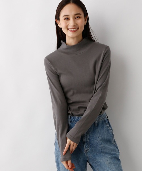 GLOBAL WORK（グローバルワーク）の「Beauteeハイネック長袖WARM/295696（Tシャツ/カットソー）」 - WEAR