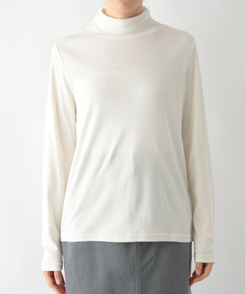 GLOBAL WORK（グローバルワーク）の「Beauteeハイネック長袖WARM/295696（Tシャツ/カットソー）」 - WEAR