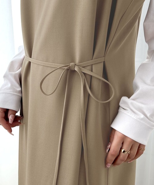 classicalelf（クラシカルエルフ）の「リネンライクマルチwayロングキャミワンピース（ワンピース）」 - WEAR