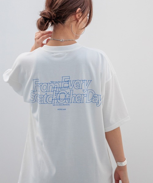 【セール】【HEREIAM】速乾＆ユニセックス/ScratchOD TEE（Tシャツ/カットソー）｜HEREIAM（ヘレイアム）のファッション通販 - ZOZOTOWN