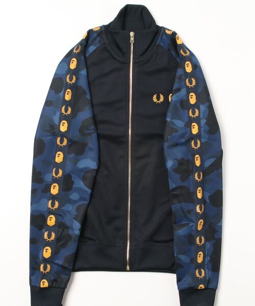 A BATHING APE（アベイシングエイプ）の「FRED PERRY X BAPE TRACK JACKET M（ジャージ）」 - WEAR