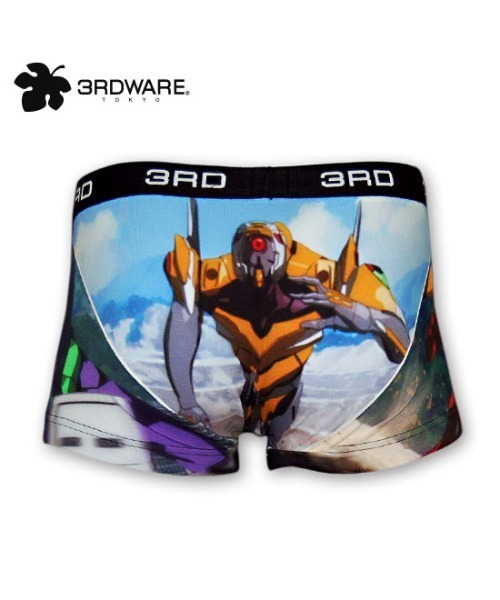 3RDWARE（サードウェア）の「【3RDWARE】212110202 EVANGELION/零号機・初号機・弐号機（ボクサーパンツ）」 - WEAR