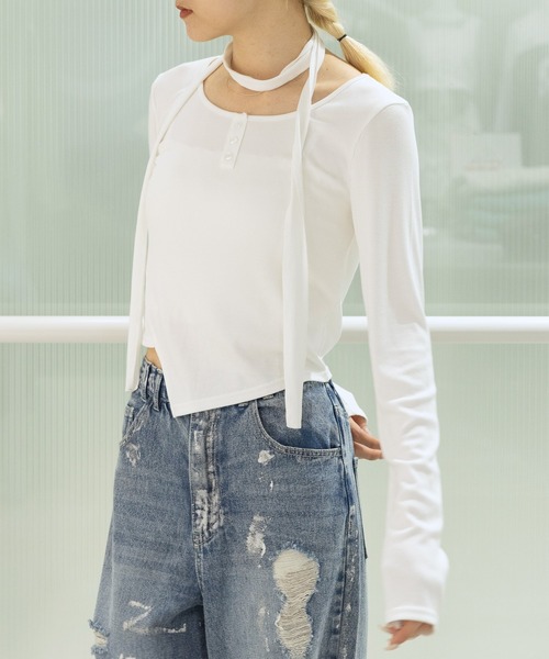 3.3 Field Trip （3.3フィールドトリップ）の「3.3 Field Trip／マフラーツキ長袖T 2117329（Tシャツ ...