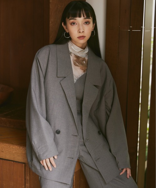 Happy John（ハッピージョン）の「loose over tailored jacket/ルーズオーバーテーラードジャケット（テーラード ...