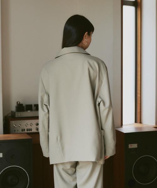 Happy John（ハッピージョン）の「loose over tailored jacket/ルーズオーバーテーラードジャケット（テーラード ...