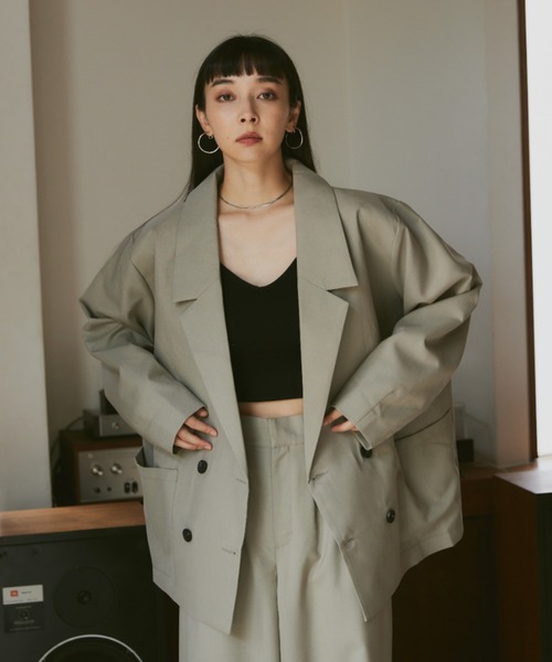 Happy John（ハッピージョン）の「loose over tailored jacket/ルーズオーバーテーラードジャケット（テーラード ...