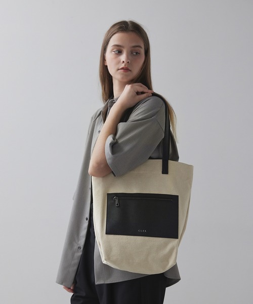 【CLEL】Canvas Tote Bag / キャンバストートバッグ（トートバッグ）｜CLEL（クレイル）のファッション通販 - ZOZOTOWN