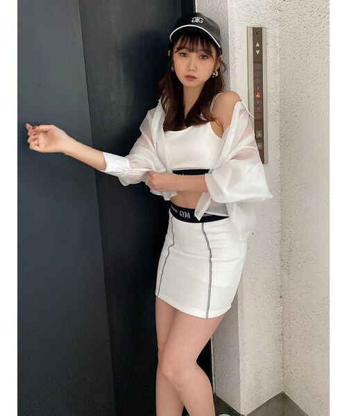 GYDA（ジェイダ）の「Symmetry GYDAパイピングキャップ（キャップ）」 - WEAR