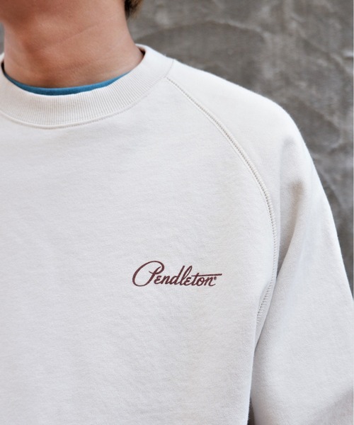 PENDLETON（ペンドルトン）の「PENDLETON/ペンドルトン Raglan Back Print Sweat Pullover ラグランバックプリントスウェットプルオーバー ...