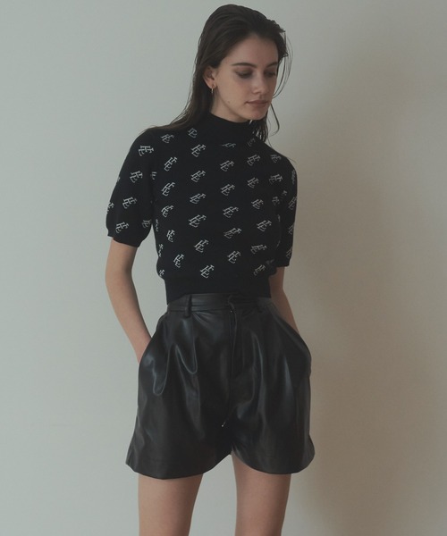 Elleia（エレイア）の「レザーショートパンツ（その他パンツ）」 - WEAR