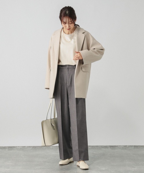 GLOBAL WORK（グローバルワーク）の「あったかウツクシルエットワイドパンツ/115440（その他パンツ）」 - WEAR