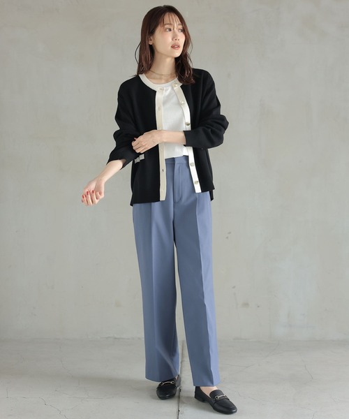 GLOBAL WORK（グローバルワーク）の「あったかウツクシルエットワイドパンツ/115440（その他パンツ）」 - WEAR