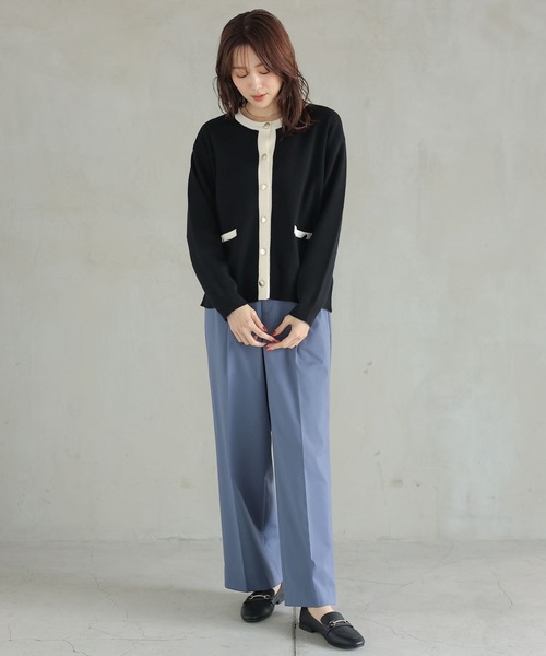 GLOBAL WORK（グローバルワーク）の「あったかウツクシルエットワイドパンツ/115440（その他パンツ）」 - WEAR