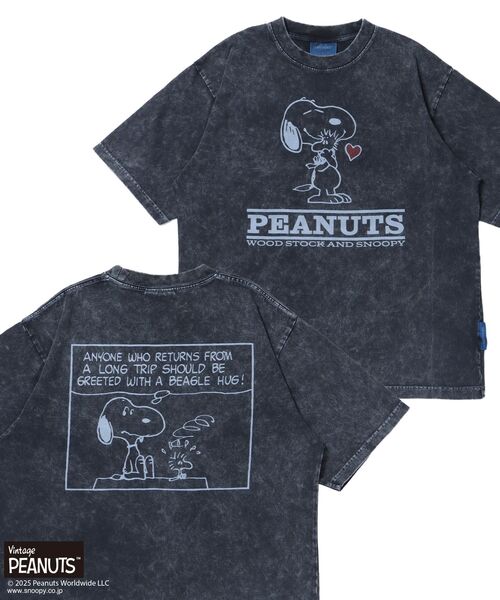 SNOOPY（スヌーピー）の「【SEQUENZ（シークエンズ）】TP VINTAGE HEARTFUL S/S TEE / スヌーピー ピーナッツ Tシャツ 半袖 クルーネック（Tシャツ ...