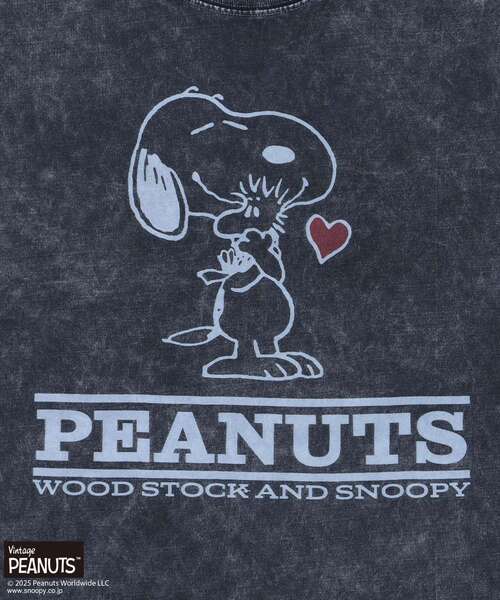 SNOOPY（スヌーピー）の「【SEQUENZ（シークエンズ）】TP VINTAGE HEARTFUL S/S TEE / スヌーピー ピーナッツ Tシャツ 半袖 クルーネック（Tシャツ ...