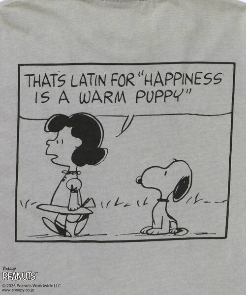 SNOOPY（スヌーピー）の「【SEQUENZ（シークエンズ）】TP VINTAGE HEARTFUL S/S TEE / スヌーピー ピーナッツ Tシャツ 半袖 クルーネック（Tシャツ ...