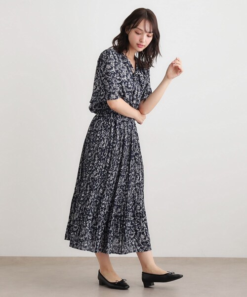 セール】【ウエストゴム／同柄アイテムあり】アイロンワーク