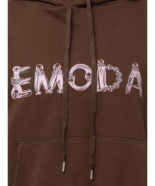 EMODA（エモダ）の「【野性爆弾 くっきー！× EMODA】OVER SWEAT HOODIE（Tシャツ/カットソー）」 - WEAR