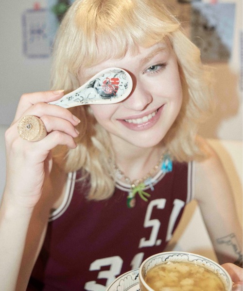 HEY!MrsROSE（ヘイミセスローズ）の「【2023春夏新作】HEY! Mrs ROSE(ヘイ！ミセスローズ)HEY!れんげ（食器 ...