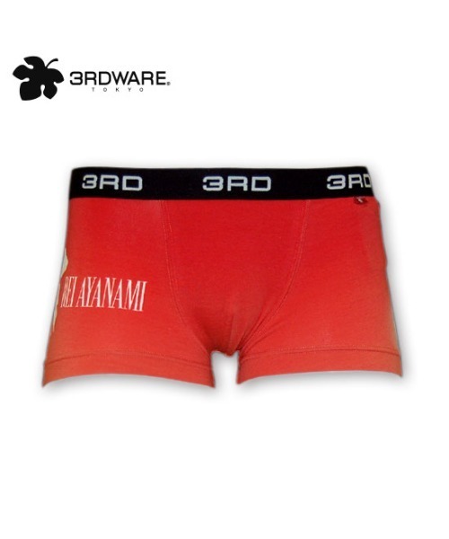 3RDWARE（サードウェア）の「【3RDWARE】212112402 EVANGELION/Rei 02（ボクサーパンツ）」 - WEAR