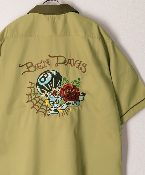 BEN DAVIS（ベンデイビス）の「【BENDAVIS／ベンデイビス】GOOD LUCK SHIRTS エイトボール＆タトゥーグラフィック ...