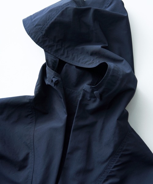 benine 9 High-density poplin water-repellent French navy deck parka ...